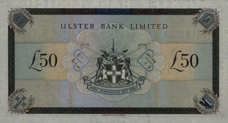 RealBanknotes.com > Northern Ireland p338r: 50 Pounds from 1997