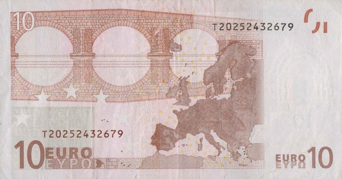 RealBanknotes.com > European Union p2t: 10 Euro from 2002