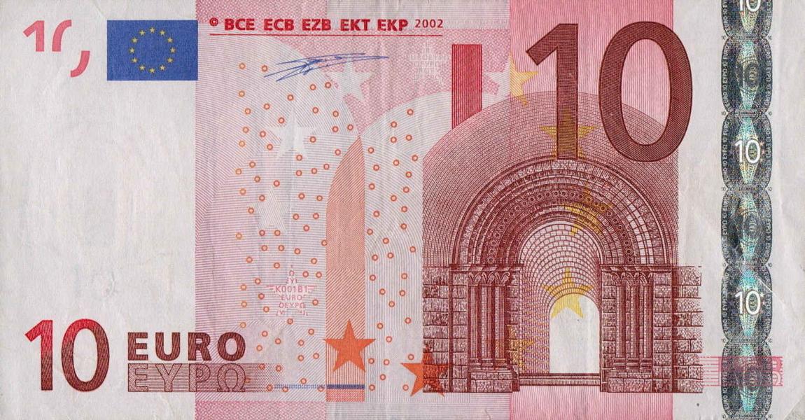 RealBanknotes.com > European Union p2t: 10 Euro from 2002