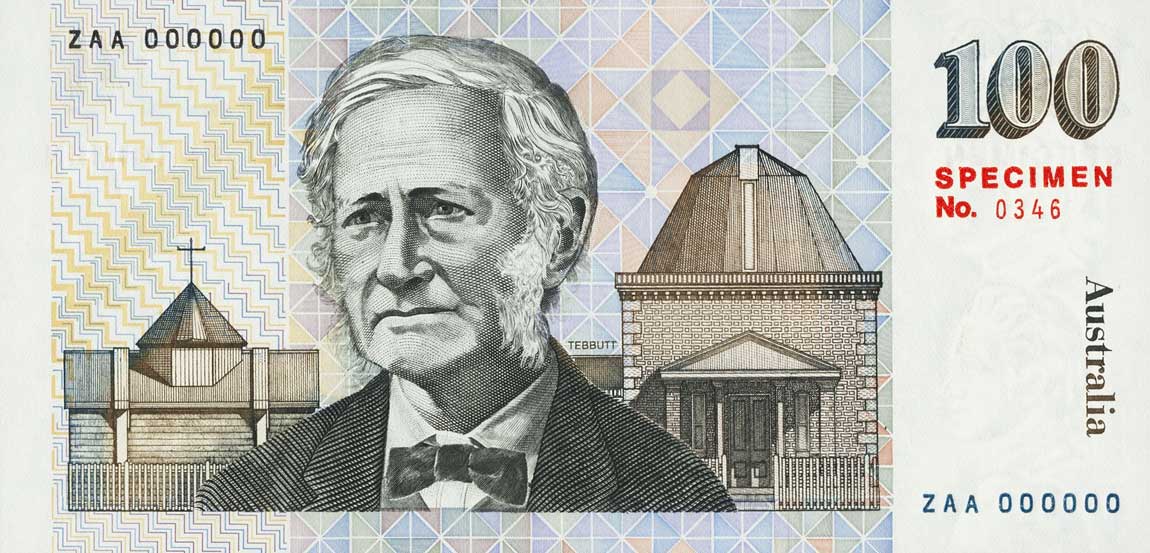 RealBanknotes.com > Australia p48s: 100 Dollars from 1984
